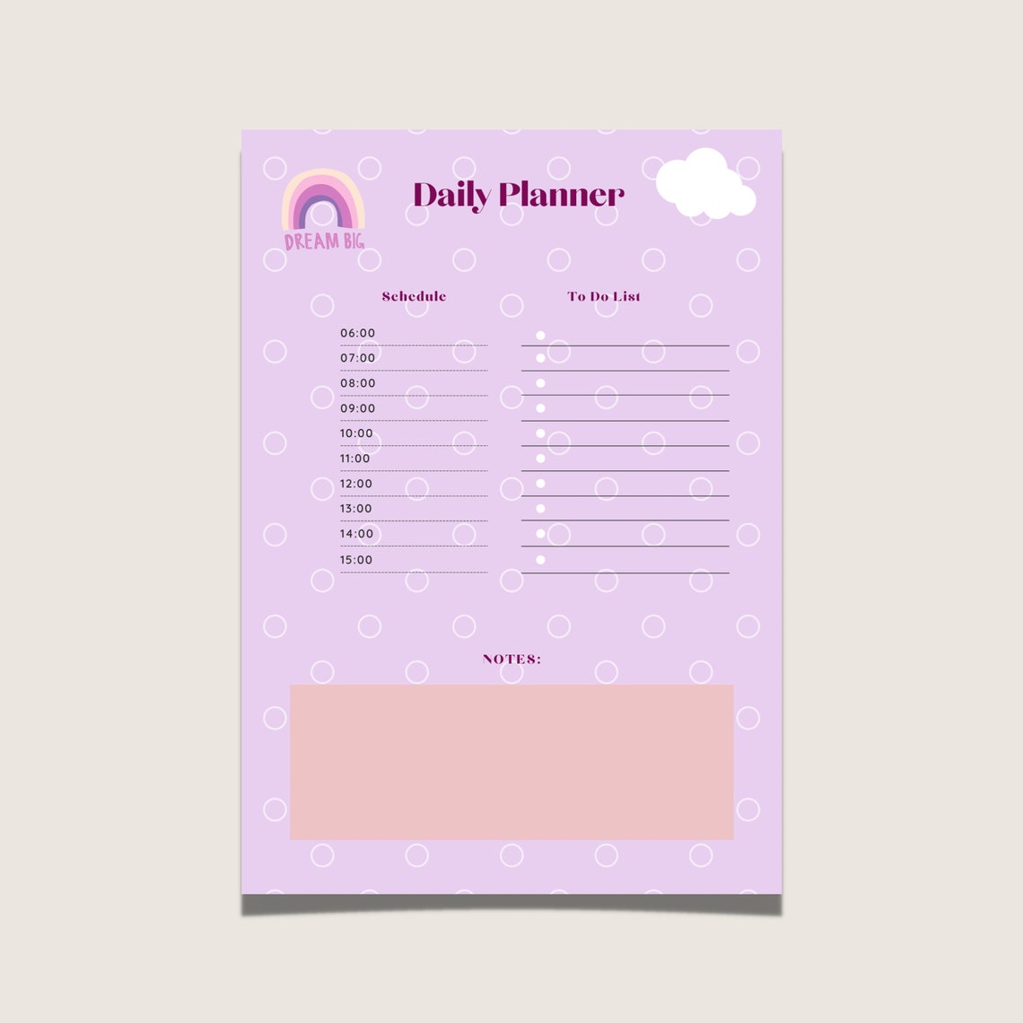 Printable Planner Set With Planner Inserts, Dream Planner, A4, A2 - Etsy