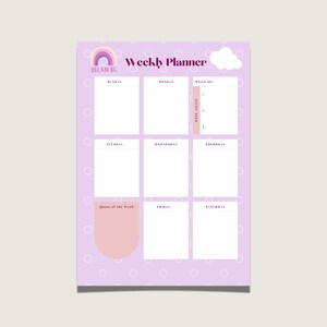 Printable Planner Set With Planner Inserts, Dream Planner, A4, A2 - Etsy