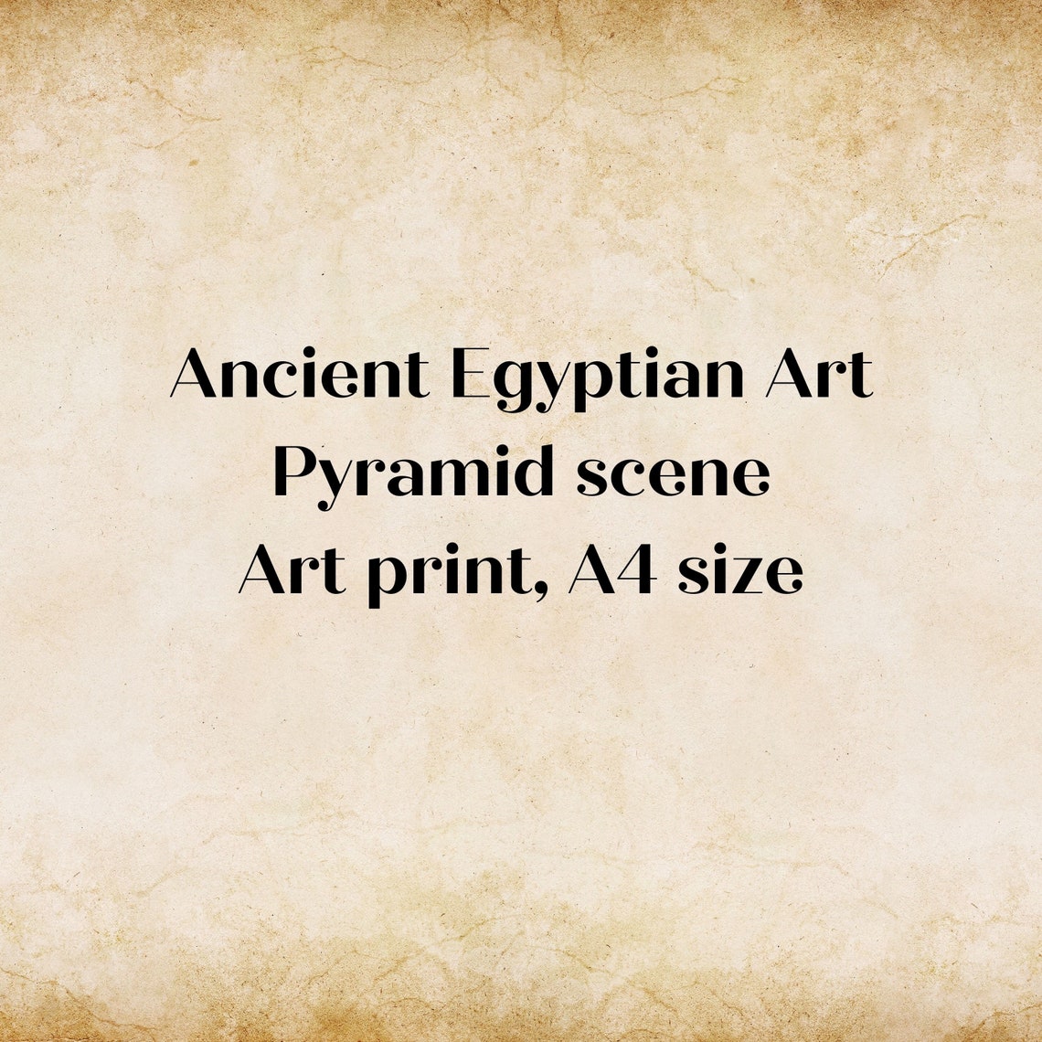 Egyptian Pyramid Scene, Abstract Egyptian Print, Printable. - Etsy