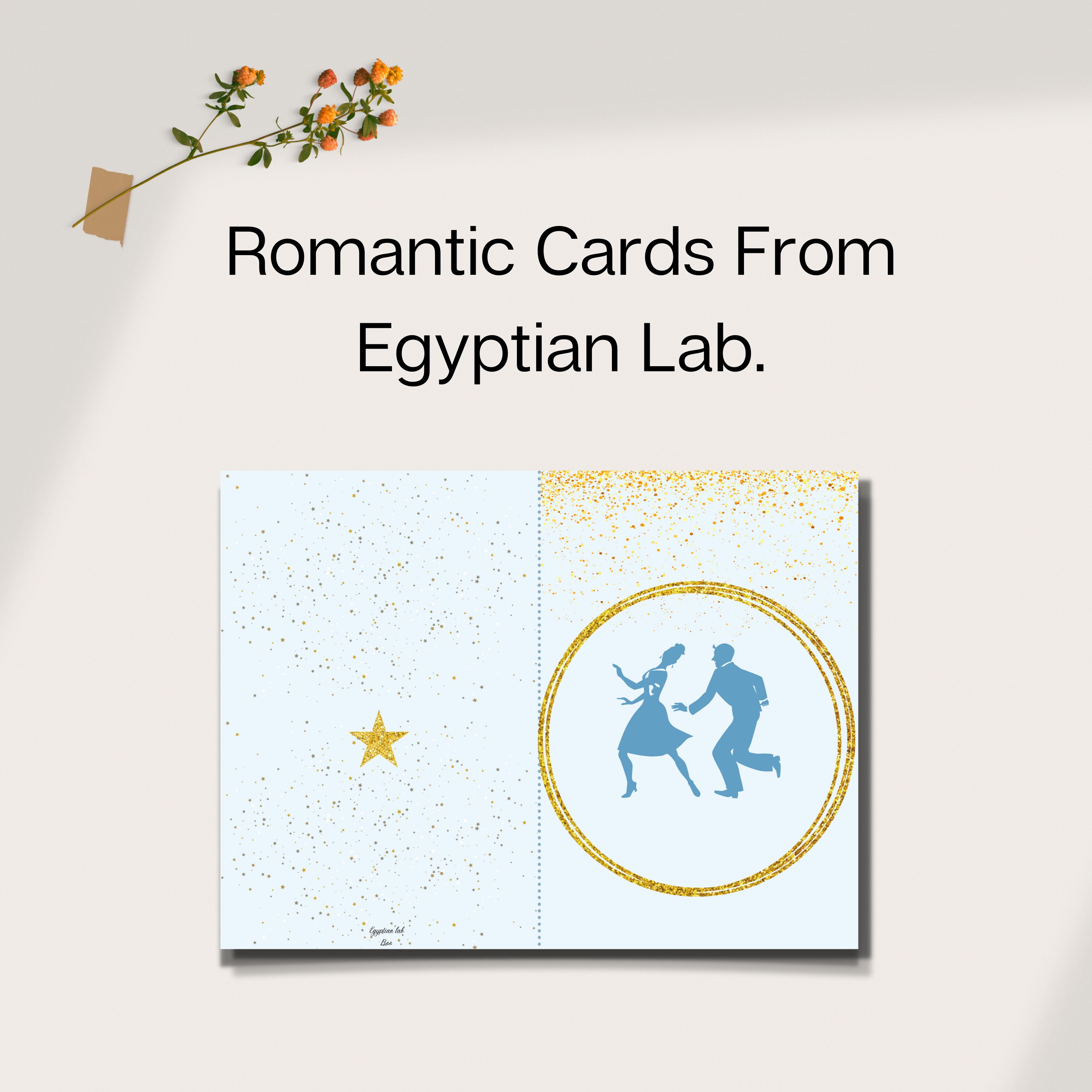 Printable Vintage Romantic Cards, Six Elegant Cards for Him and for Her ...