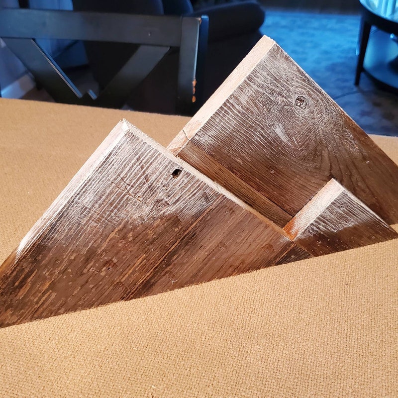 Reclaimed Wood Block - Etsy