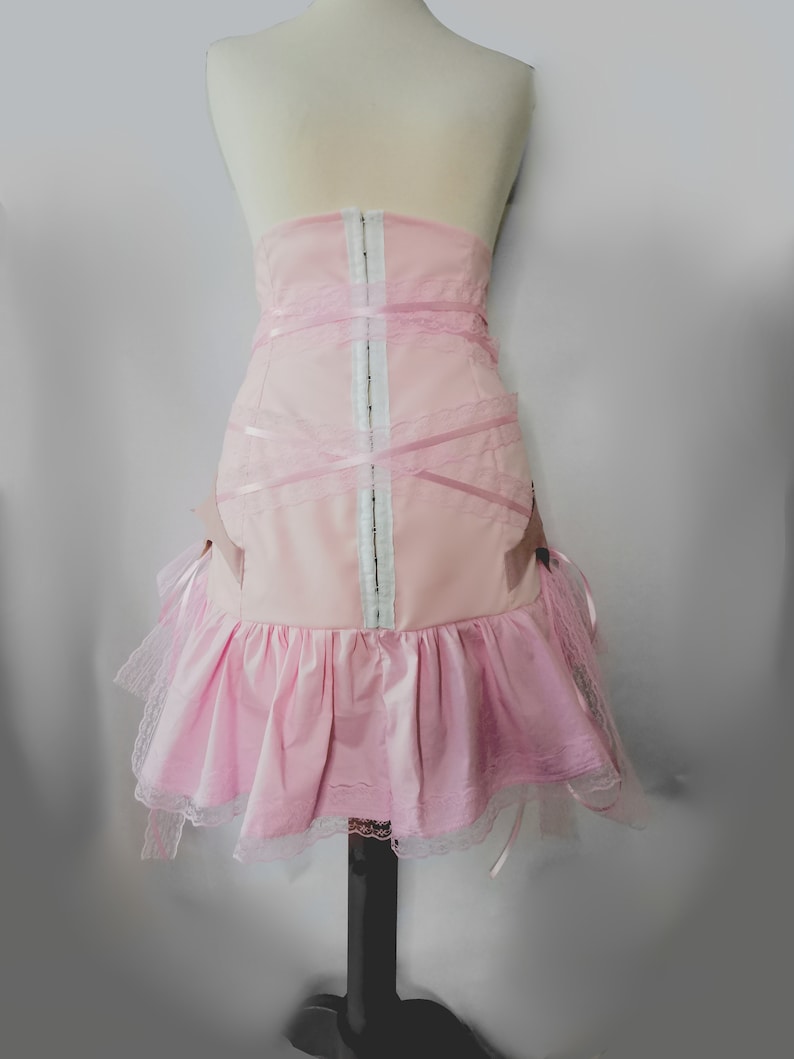 Waifu Skirt High Waisted Anime Pastel Goth Casual Kawaii Etsy Uk