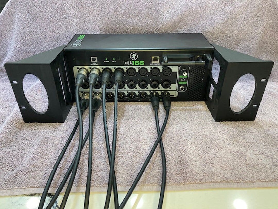 All New! Rack Ears, Pair, Recess OR Flush Mount, for Mackie DL16S ...