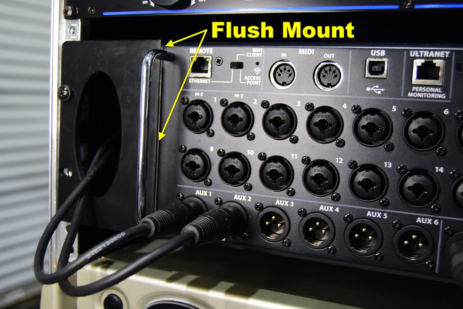 Improved Rack Ears (pair, Recess OR Flush Mount With Ventilation Grid ...