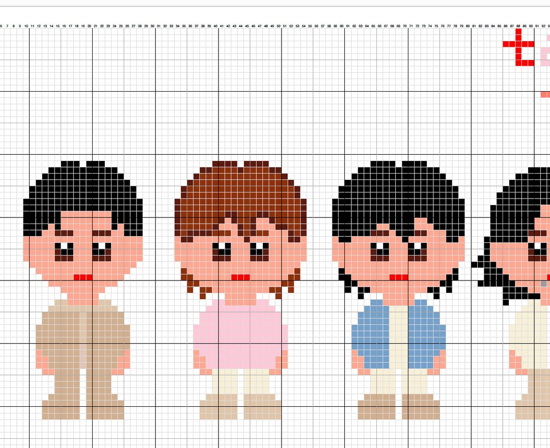 BTS Take Two Cross Stitch Pattern - Etsy