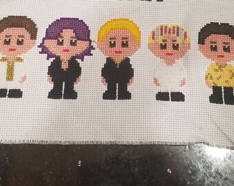 Cross Stitch Bts - Etsy