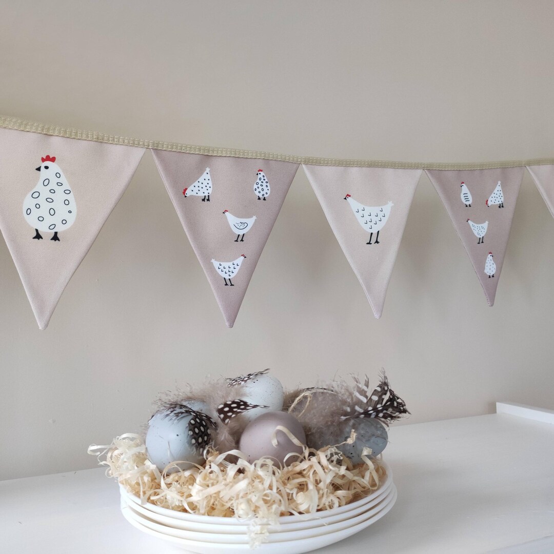 Easter Garland Farm Birthday Party Barnyard Birthday Chicken Farm ...