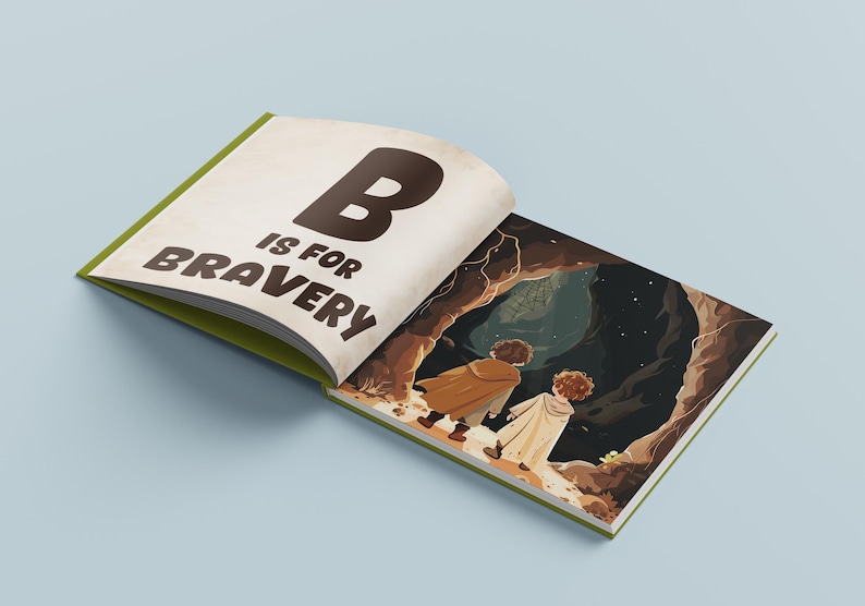 Lord of the Rings ABC Book - Baby Book Inspiriert by Lotr - Fantasy ...