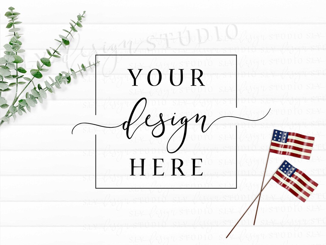 MOCKUP - 4th of July Background Mock up Flat Lay - Independance Day ...