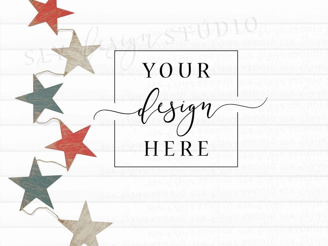 MOCKUP - 4th of July Background Mock up Flat Lay - Independance Day ...