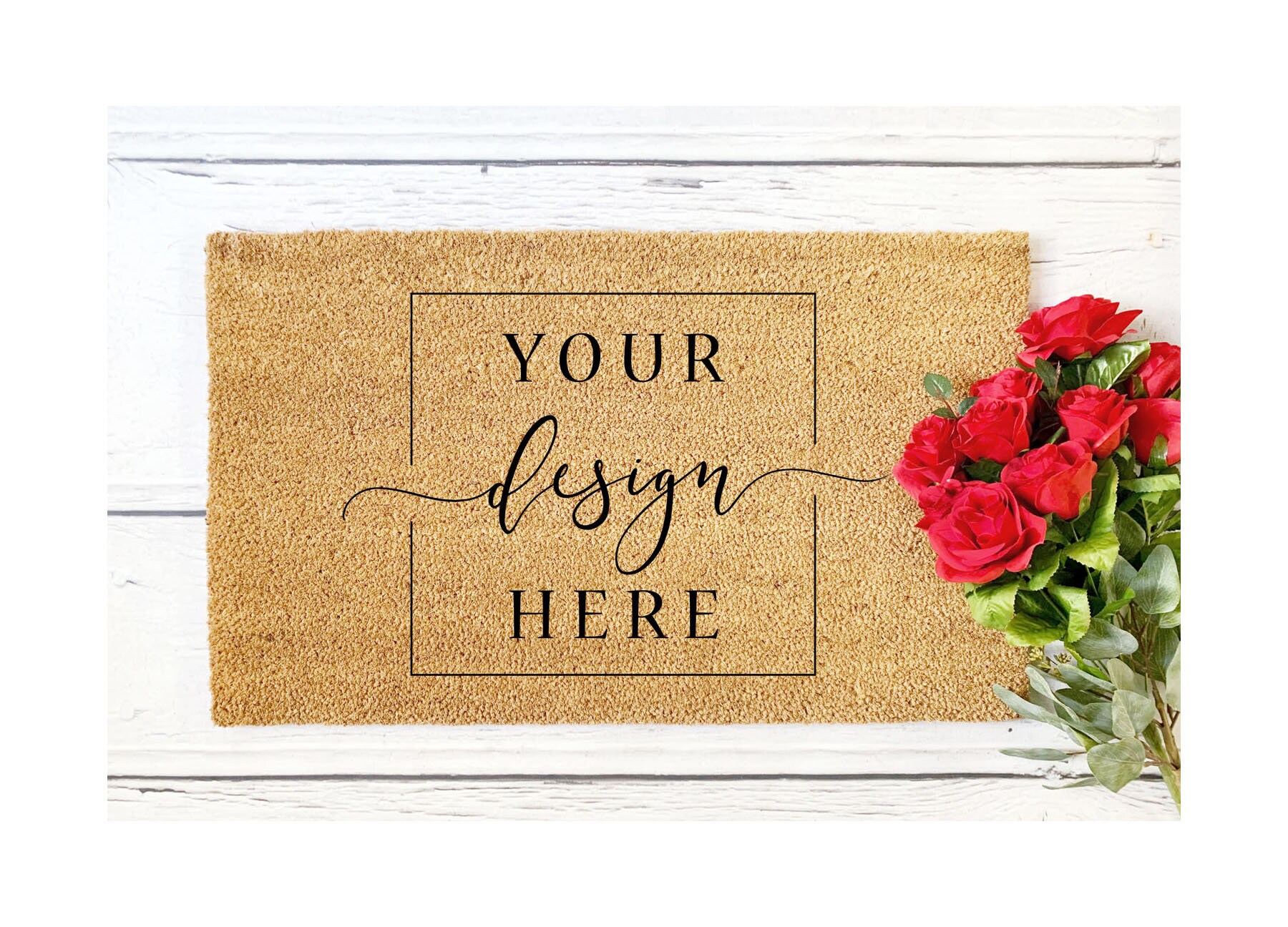 Home & Living Rugs Summer Rose Sublimation Doormat etna.com.pe