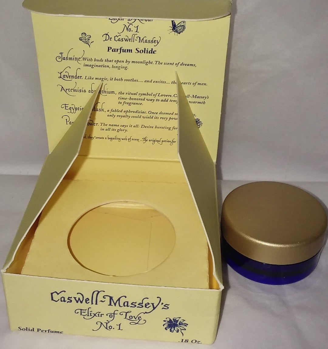 Caswell Massey Elixir of Love Solid Perfume - Etsy