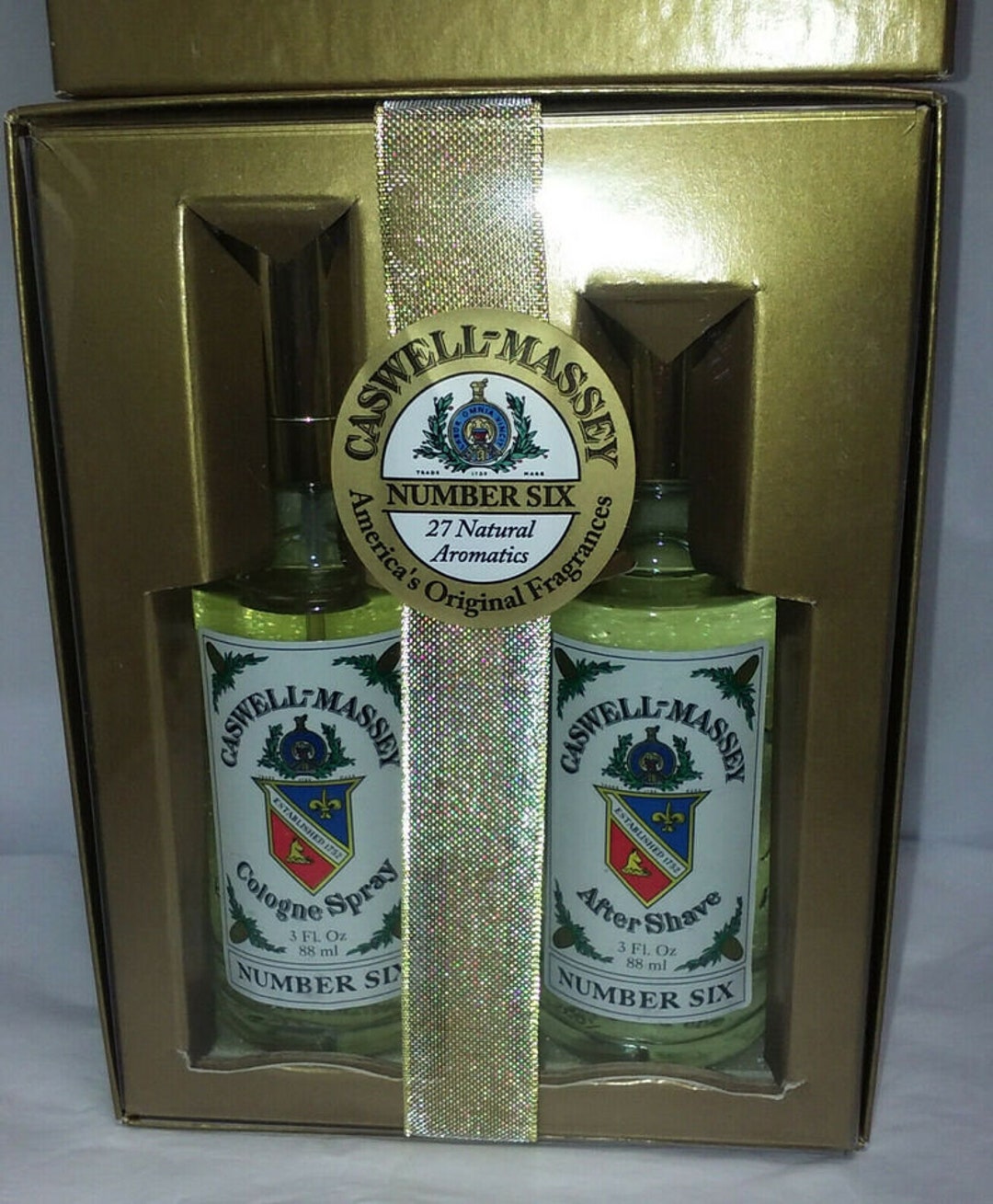 Caswell Massey Number Six Cologne Spray Set of 2 Early Packing Vintage ...