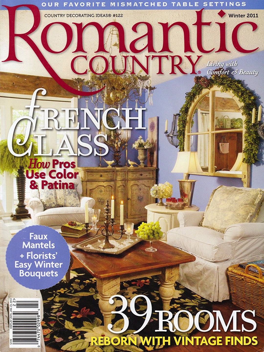 Romantic Country Magazine Winter 2011 - Etsy