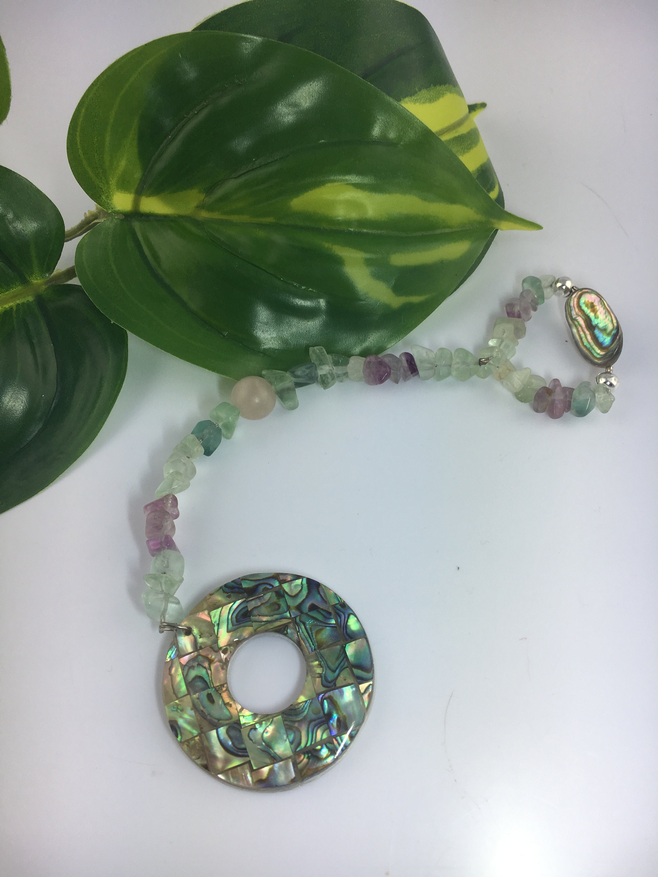 Abalone Rose Quartz Christmas Ornament Pendulum Bookmark - Etsy Denmark
