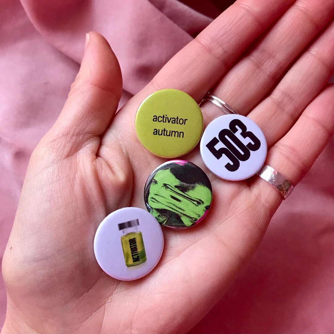 The Substance Film Poster Activator Autumn 25mm Badge Pin - Etsy