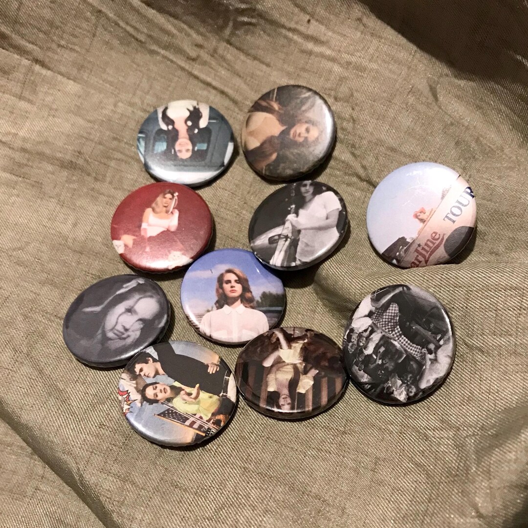 Lana Del Rey Album Cover Badges 25mm Handmade - Etsy