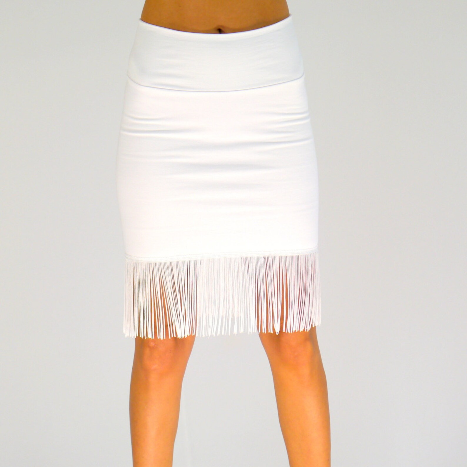 Salsa Rock aus Baumwolle mit Fransen - Etsy.de