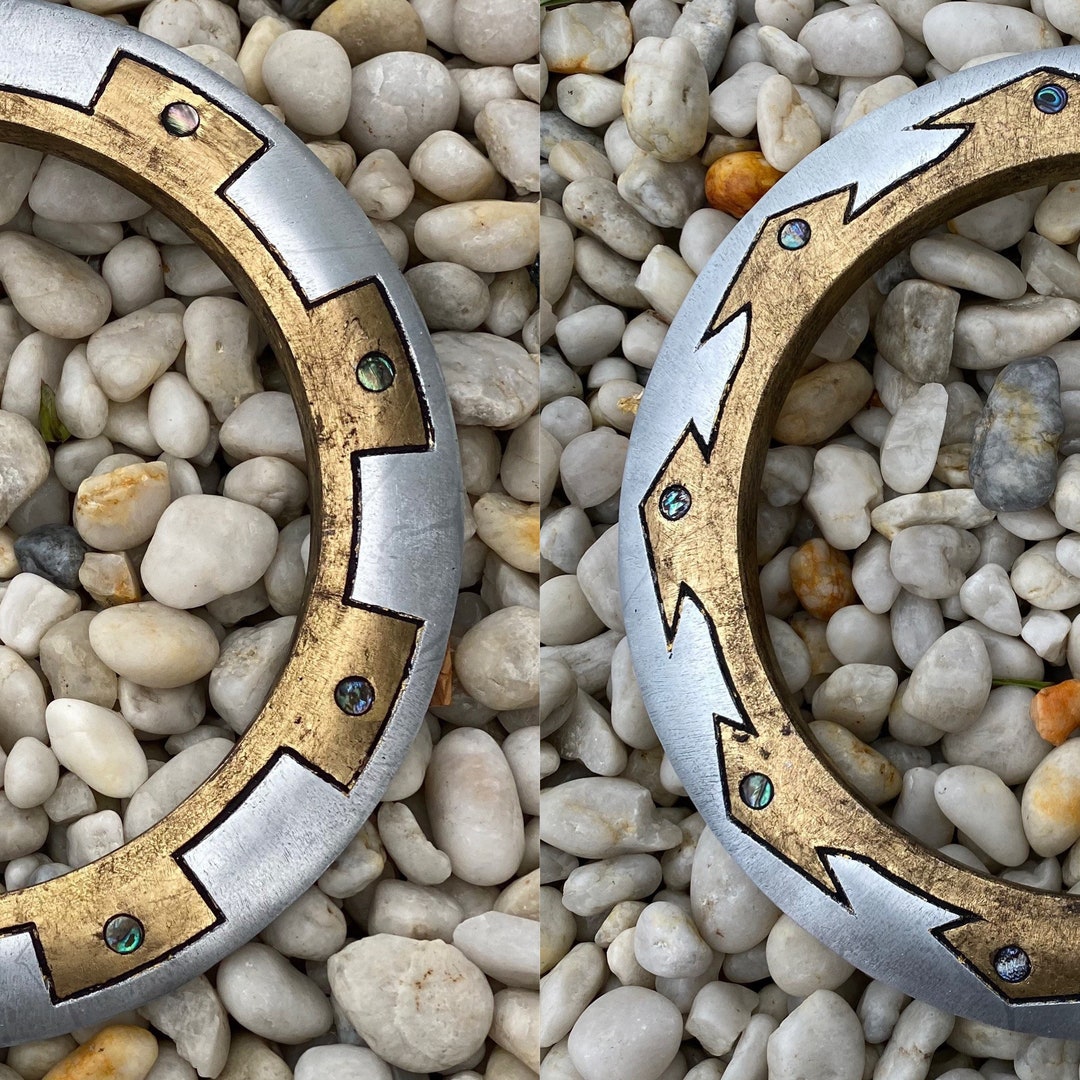 Single Piece - Light and Dark Chakram - Etsy