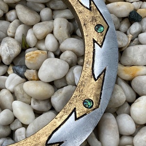 Single Piece - Light and Dark Chakram - Etsy