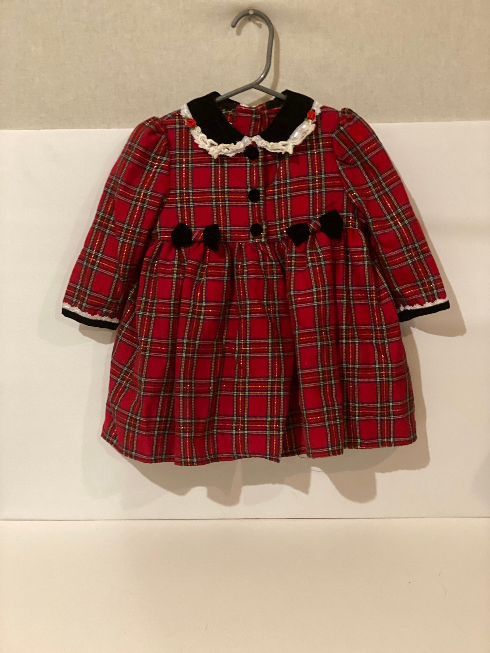 Girl's Christmas Dress & Coat by YoungLand Beautiful | Etsy