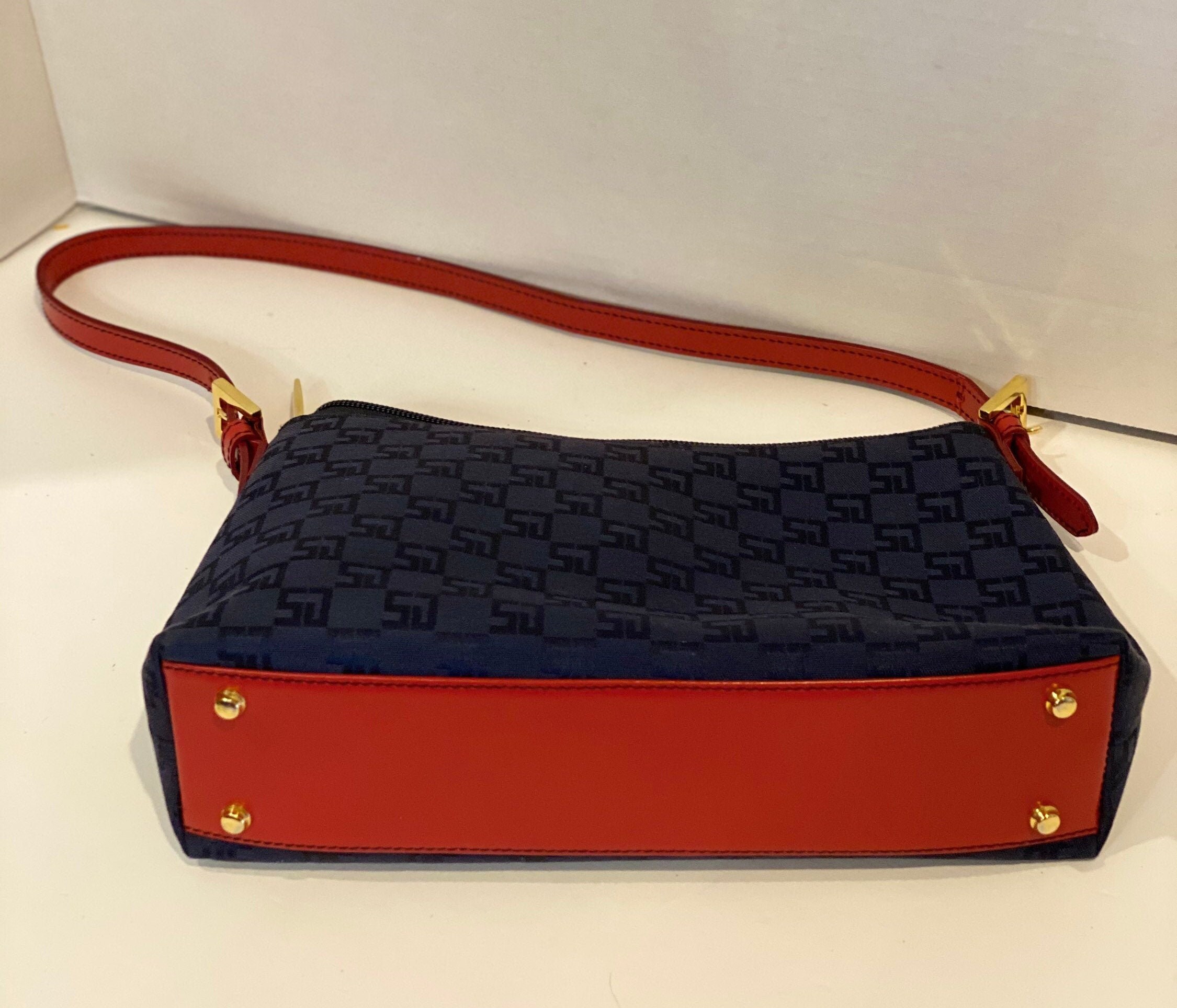 St John Purse Couture Monogram Jacquard Purse Canvas - Etsy.de