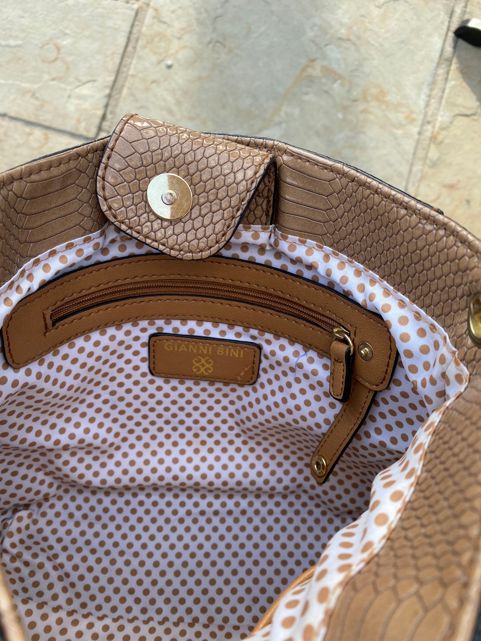 Gianni Bini Brown Purse Beaded Removable Strap Gold Tone - Etsy