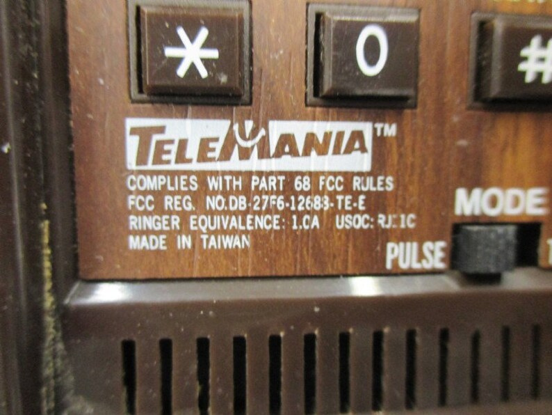Vintage Telephone TeleMania SS America Wooden Yacht Hidden | Etsy