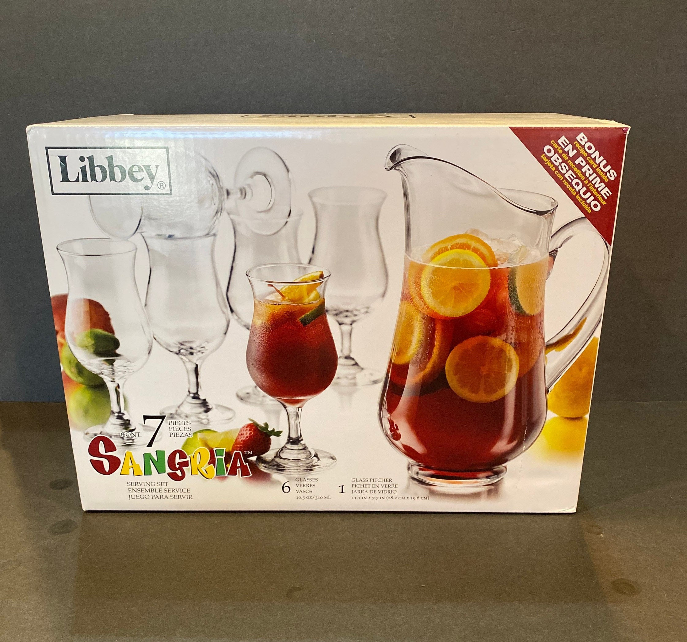Libbey Sangria Glasses