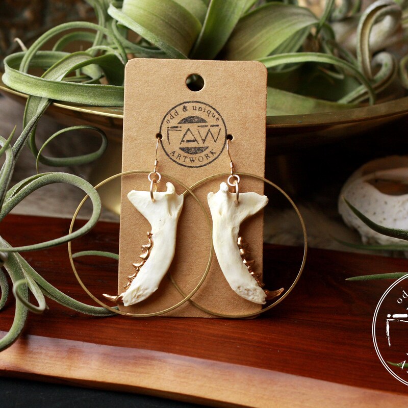 Bone Earrings - Etsy