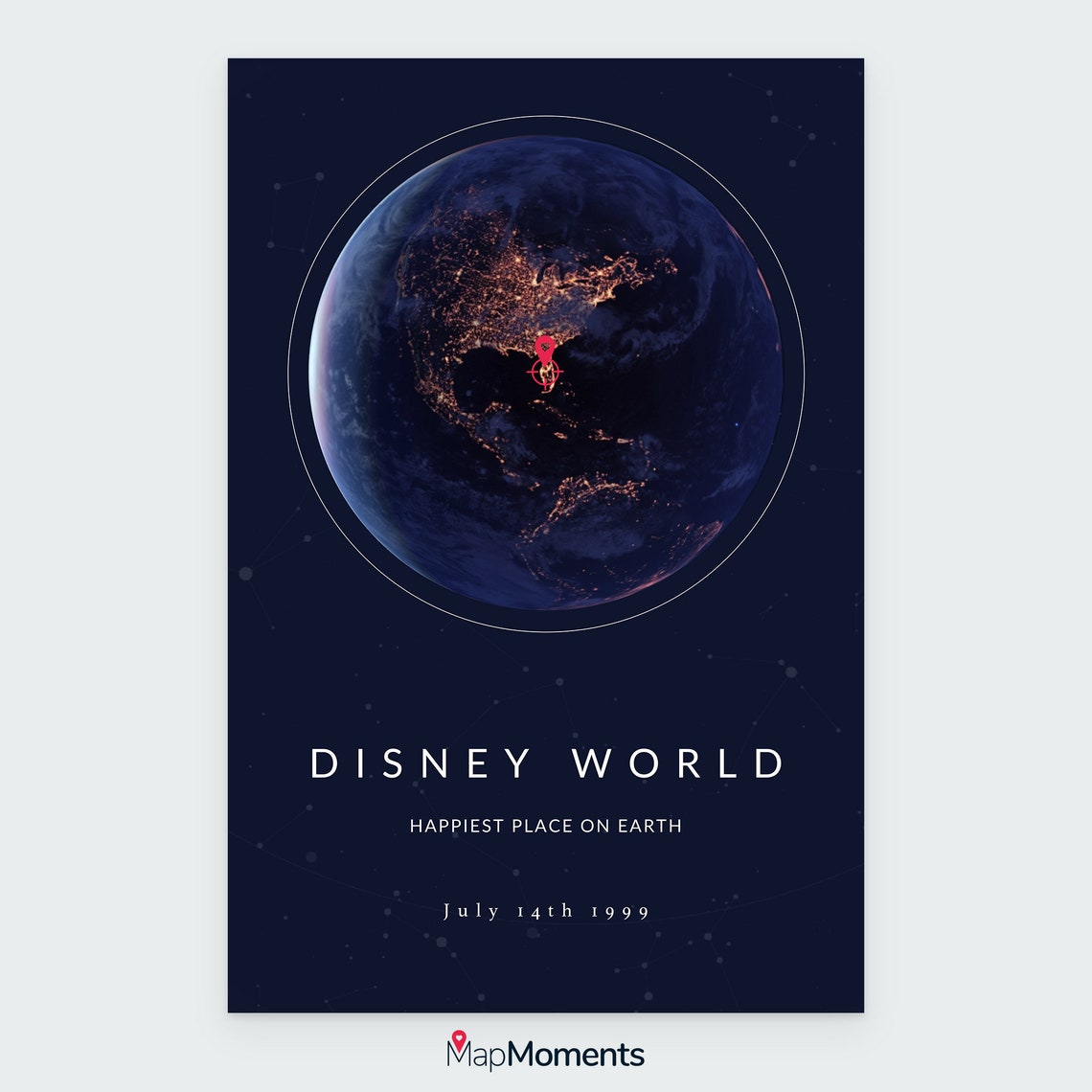 Personalized Poster, Where on Earth, Custom Art, Custom Wedding Gift ...