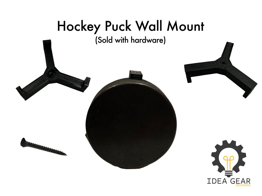 Hockey Puck Wall Mount Bracket - Sold With Hardware Included) - Etsy