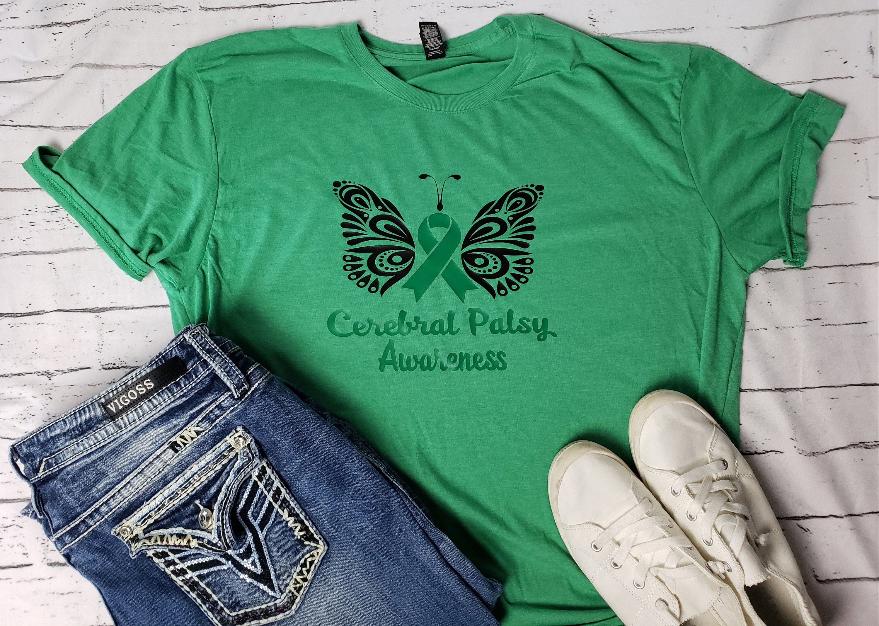 Cerebral Palsy Awareness Butterfly