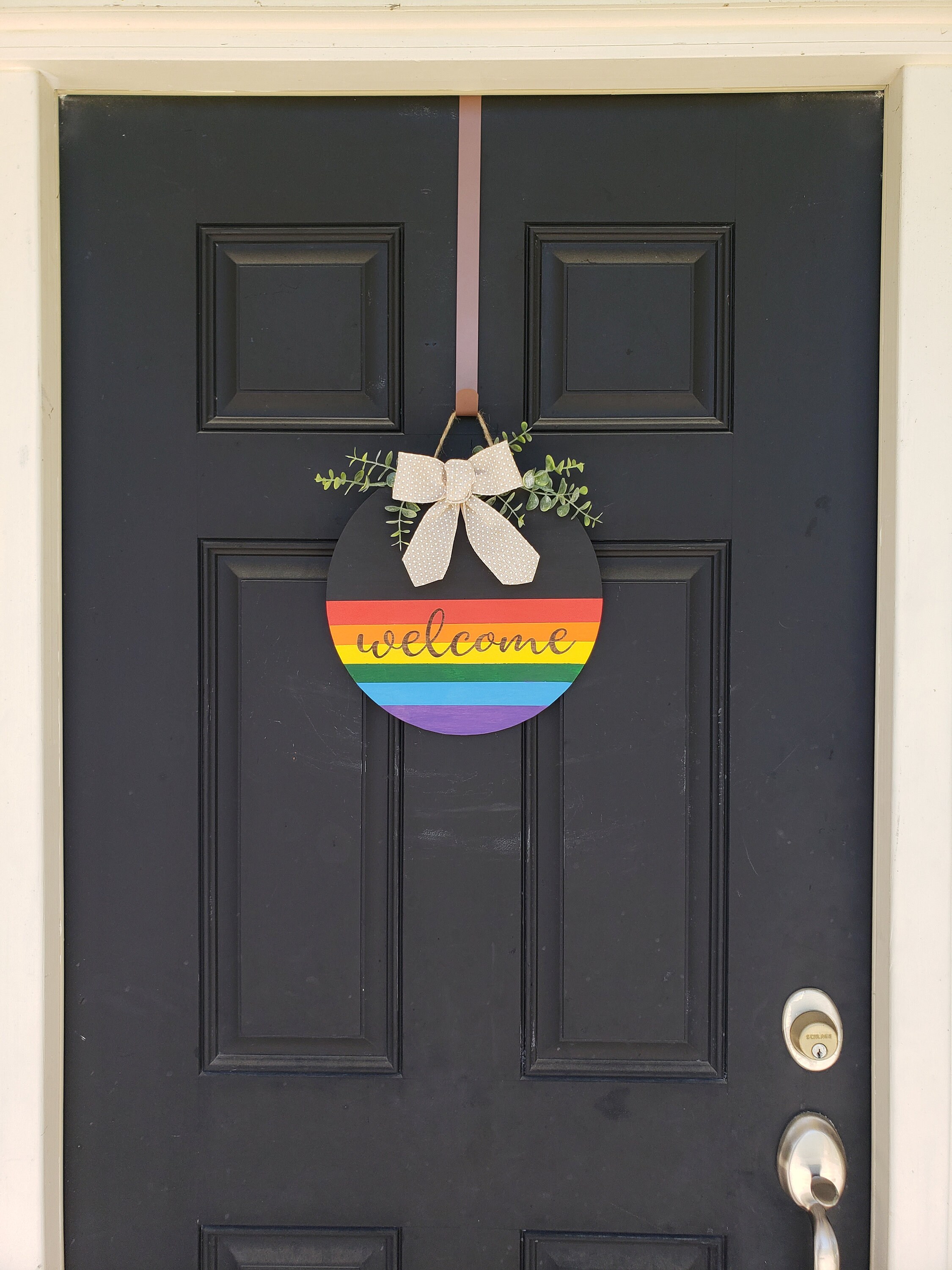 LGBT Welcome Sign Pride Door Sign LGBTQ Decor LGBTQIA - Etsy