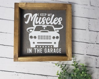 Car Guy Garage Sign - Etsy
