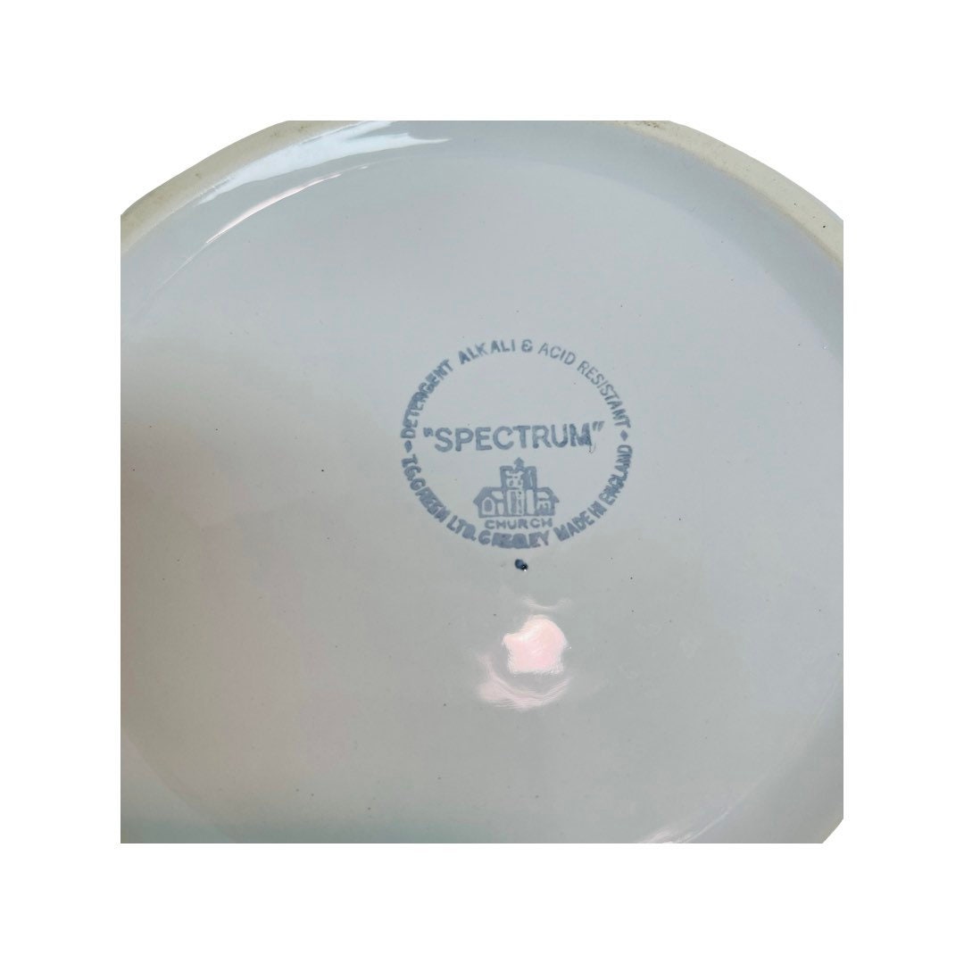 T.G. Green Church Gresley Spectrum Cheese Cloche/vintage - Etsy