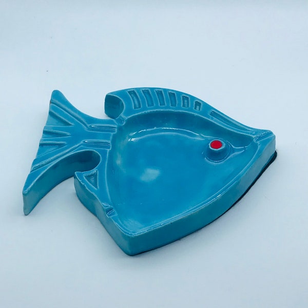 Ceramic Fish Trinket Dish - Etsy