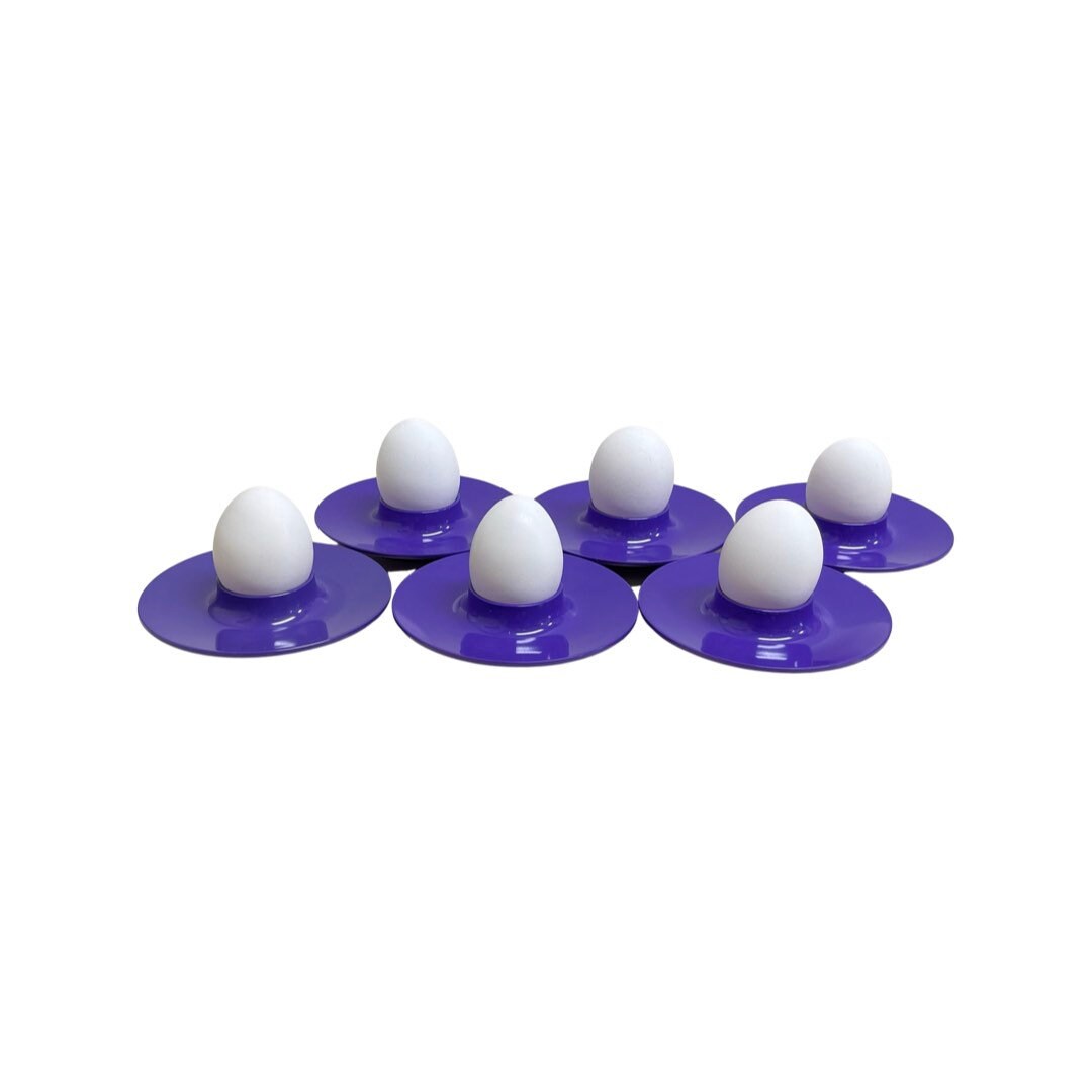 Plastic Egg Cups Rosti Denmark Purple Egg Cups With Slotted Spoon Set ...
