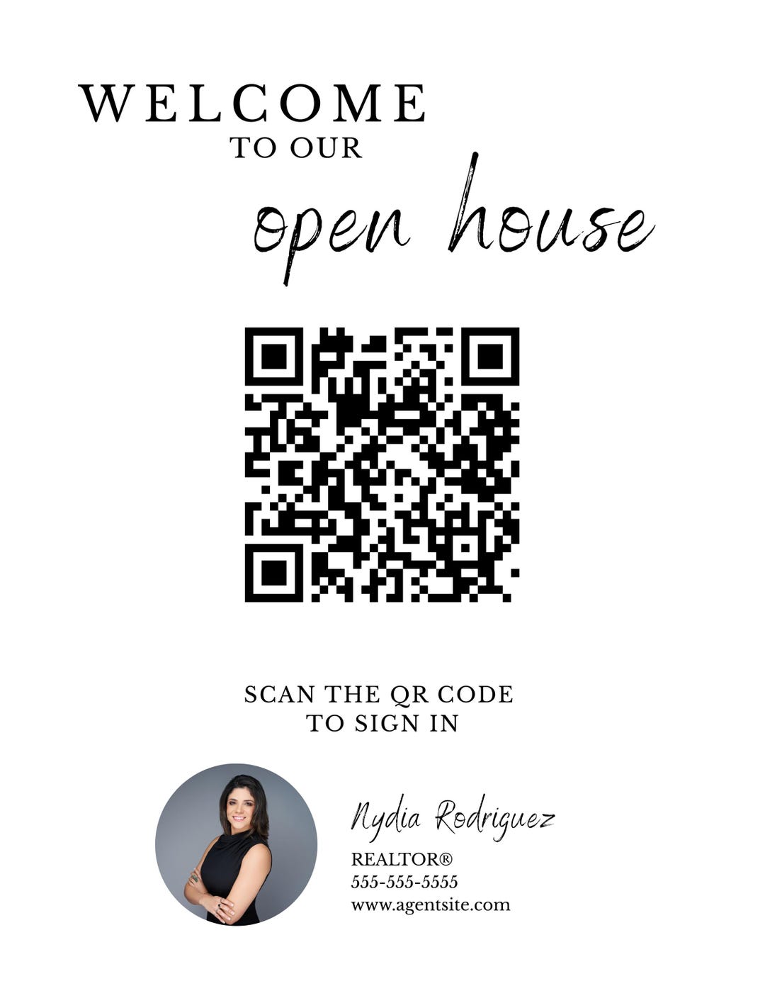 Open House QR Code Scan - Etsy
