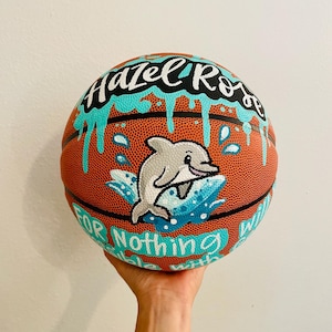 Hand Painted Custom Basketballs - Etsy