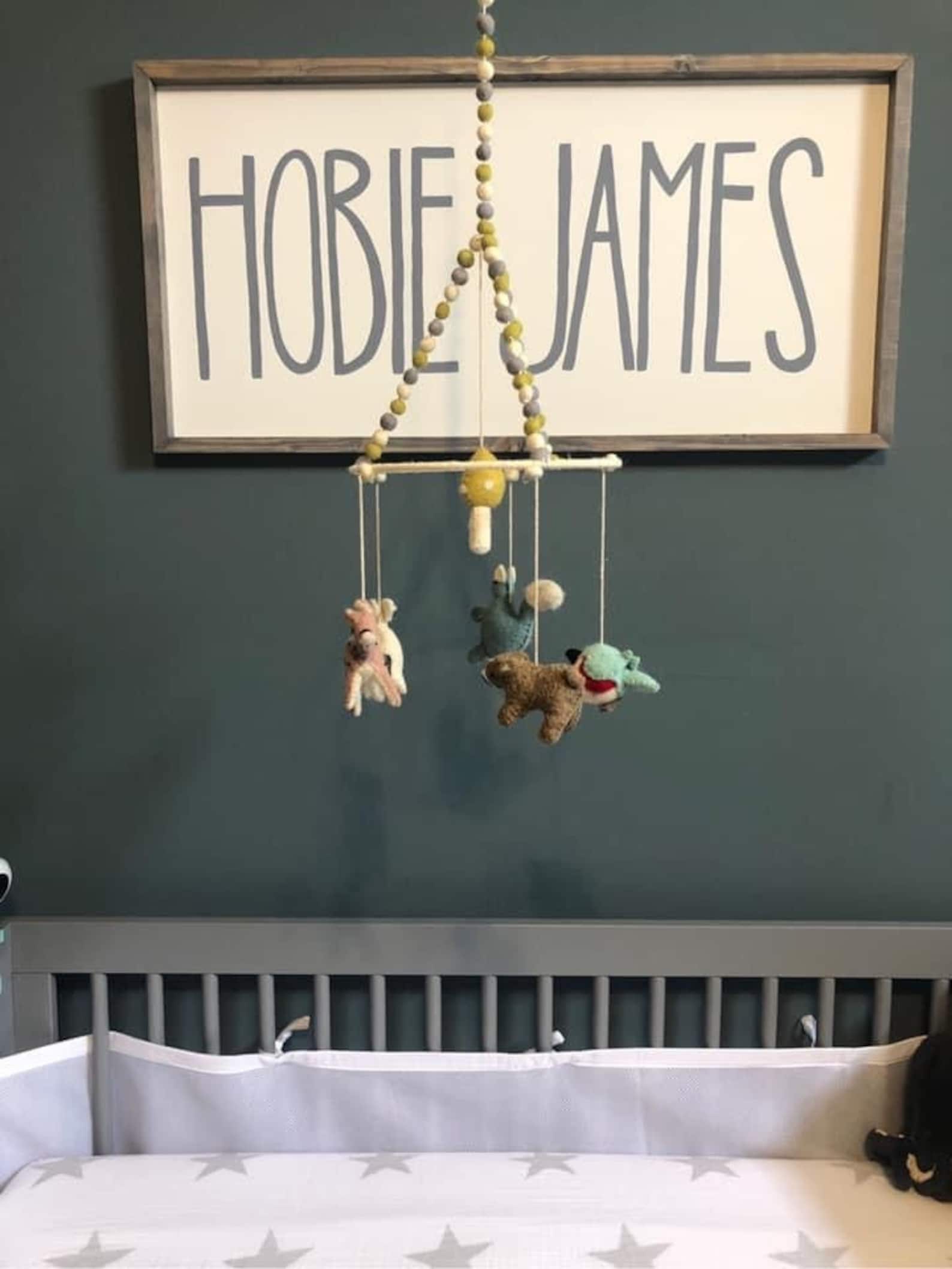 Baby Name Signs / Nursery Room Signs | Etsy