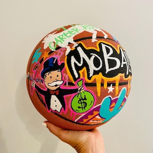 Hand Painted Custom Basketballs - Etsy
