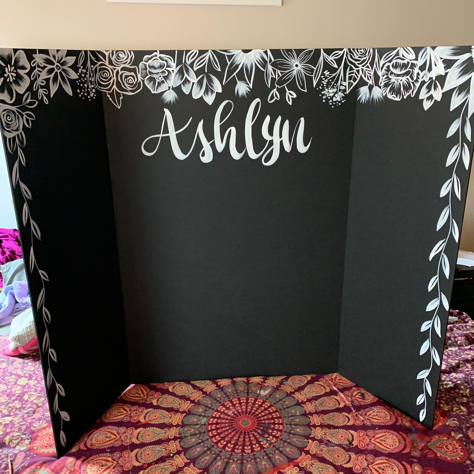 Senior Tri-fold Photo Display Board for Graduation Party - Etsy