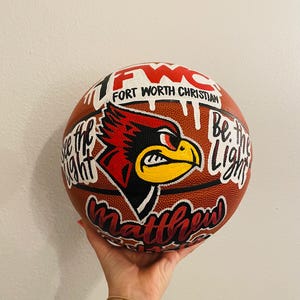 Hand Painted Custom Basketballs - Etsy