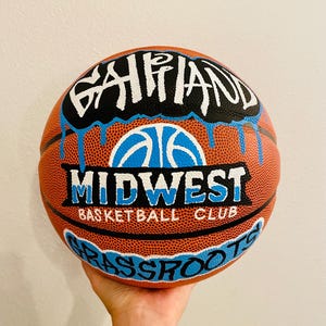 Hand Painted Custom Basketballs - Etsy
