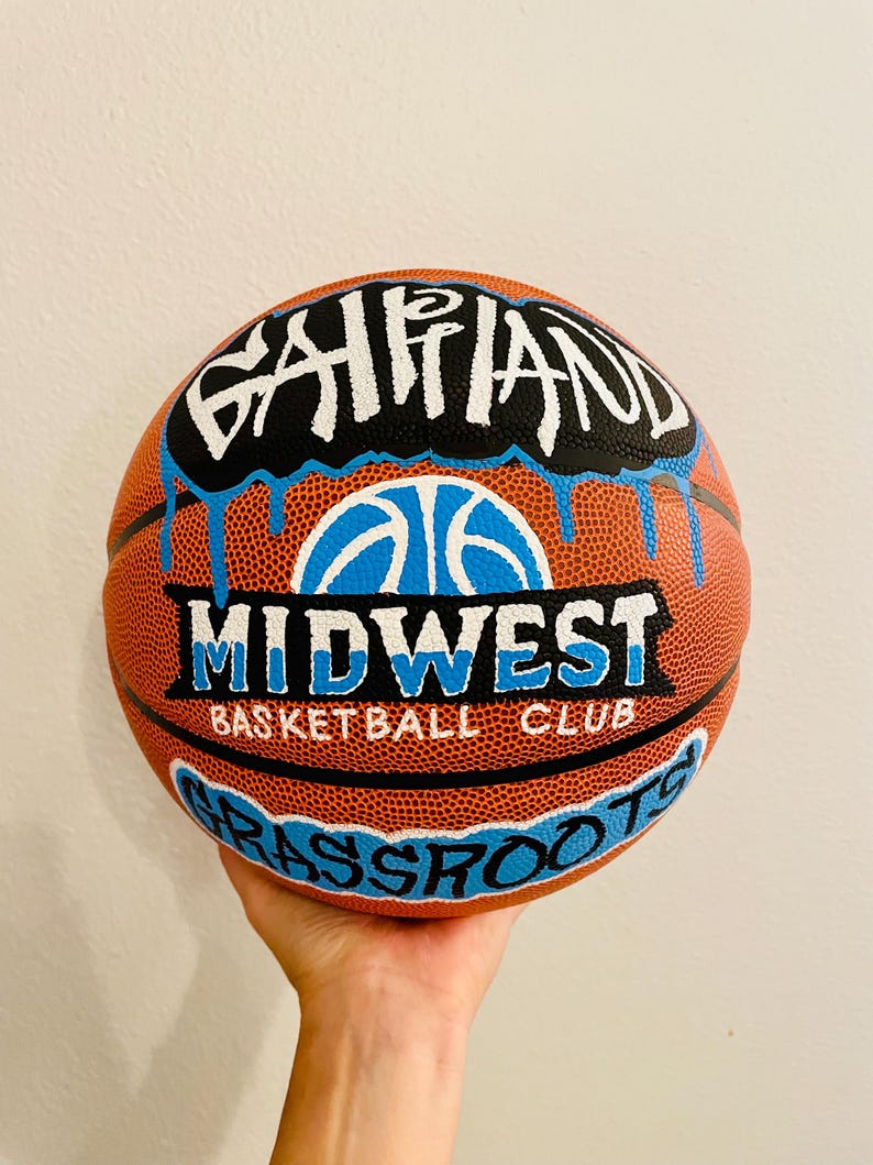 Hand Painted Custom Basketballs - Etsy