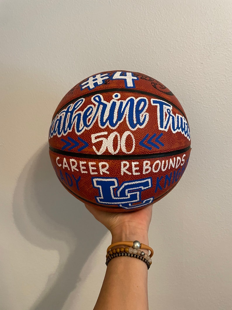 Hand Painted Customizable Basketballs - Etsy