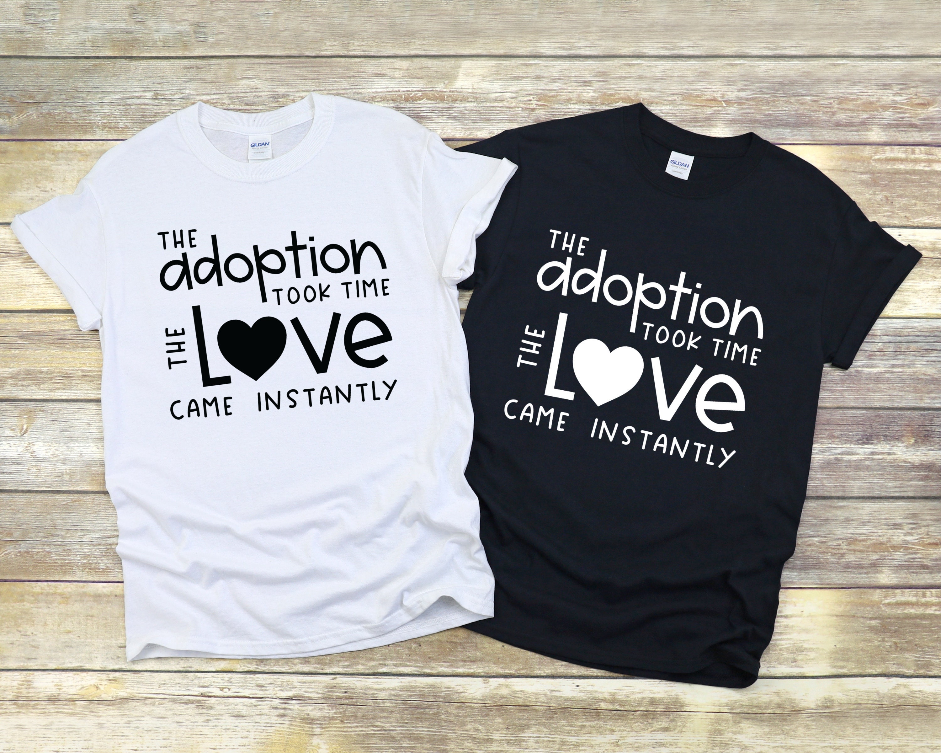 Personalized the Adoption Took Time the Love Came Instantly | Etsy