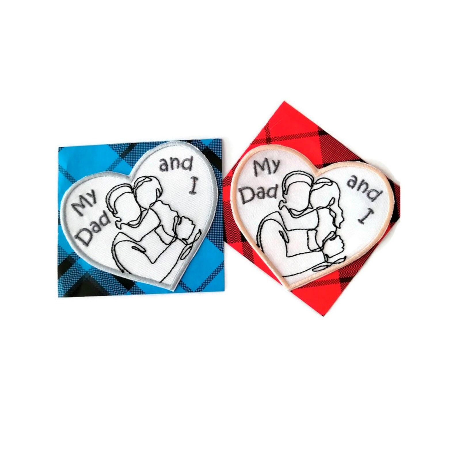 Custom Patch for Father's Day. Father's Day Gift, Machine Embroidery ...