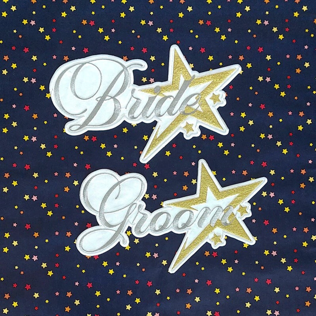 Patch for Wedding Couples. Wedding Patch, Gift Patch for the Bride and ...